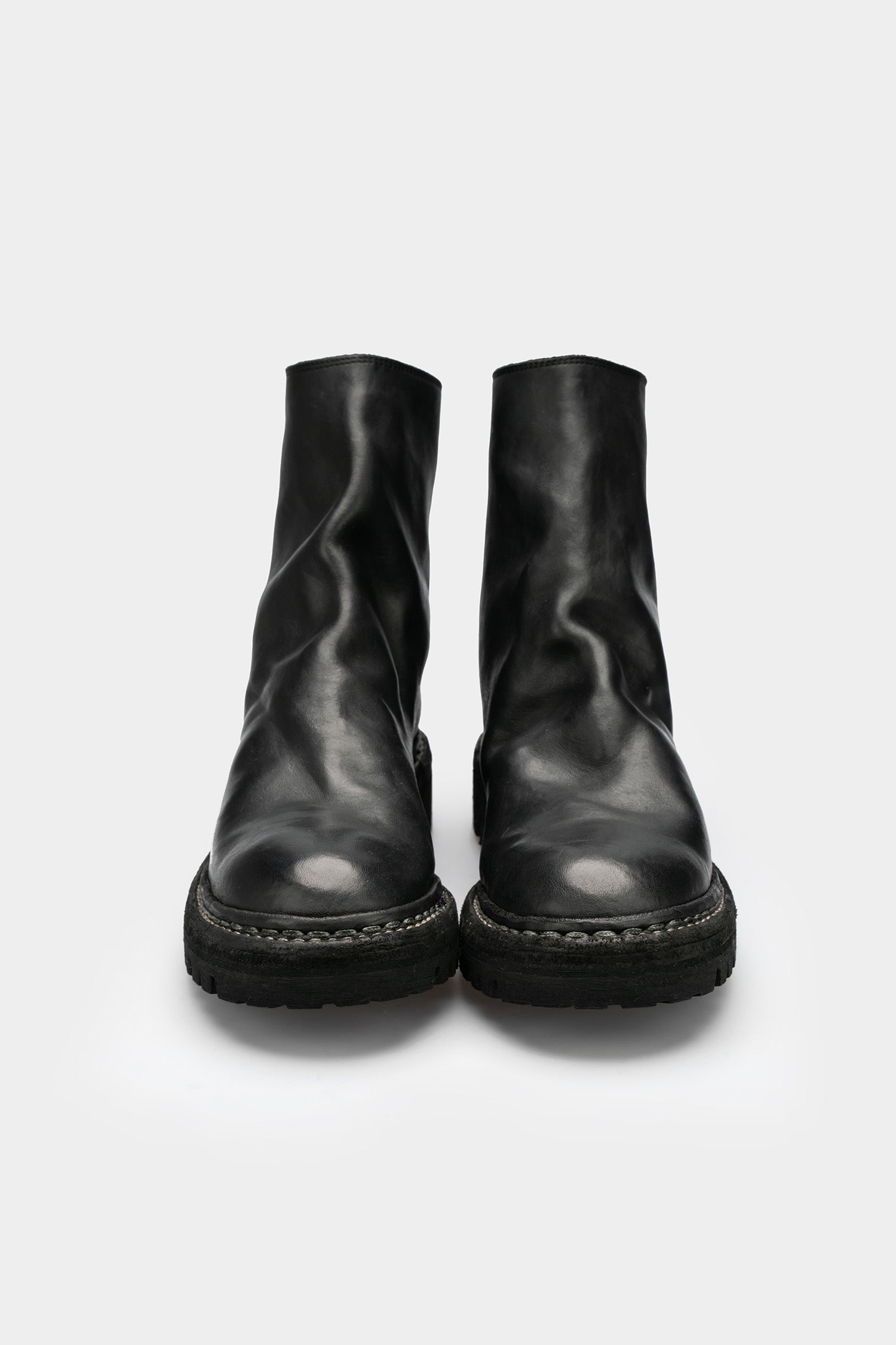 Guidi 796V_N - Back zip boots, Black / Full Grain Horse Leather ...
