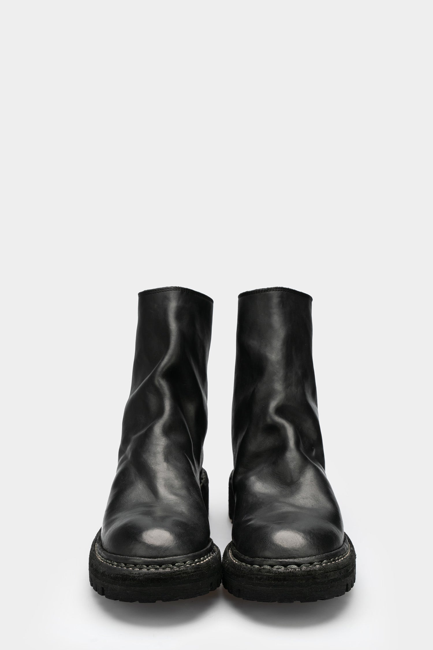 Guidi 796V_N - Back zip boots, Black / Full Grain Horse Leather ...